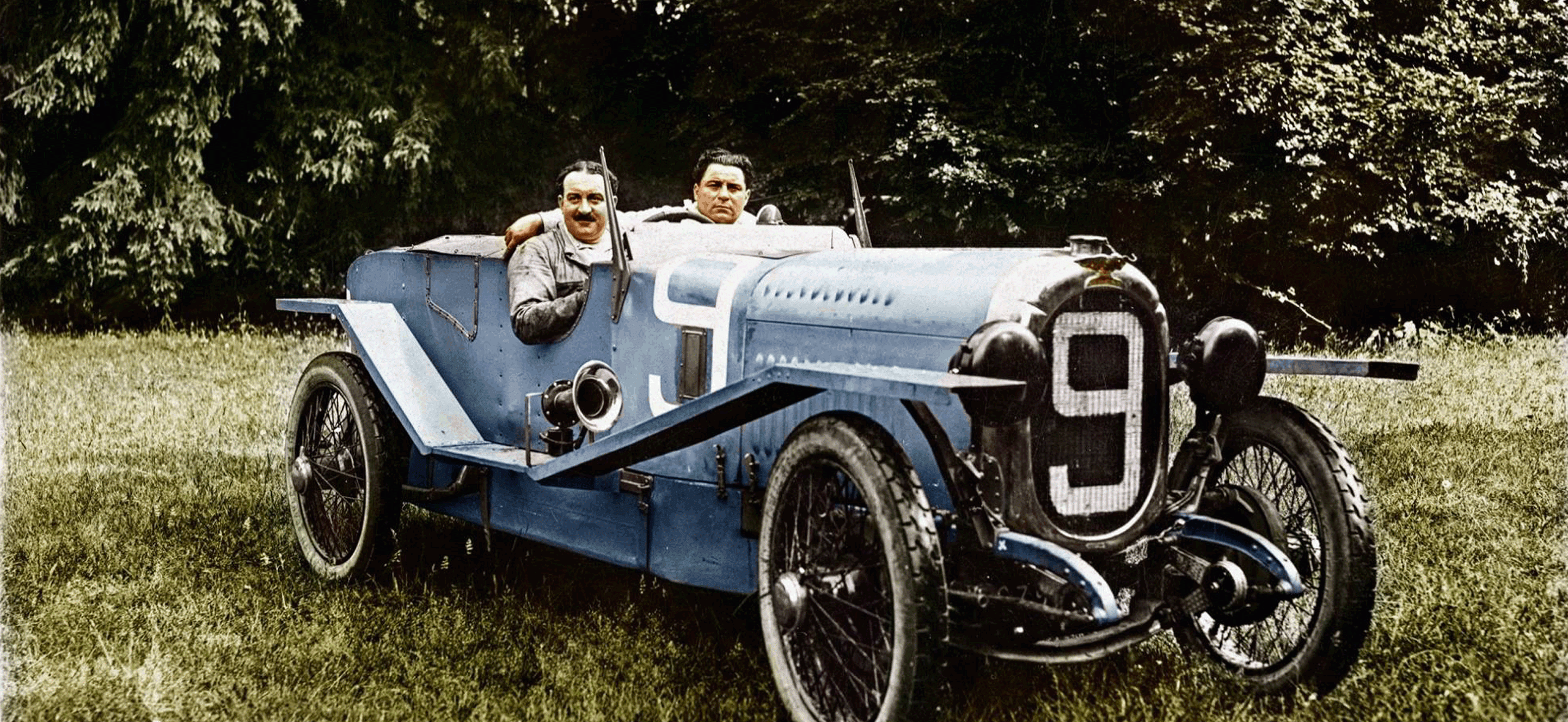Fernand Bachmann, car driver since 1923